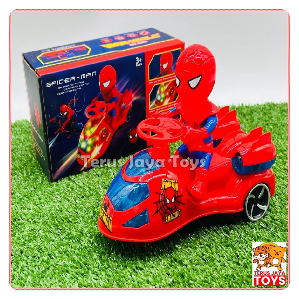 Spiderman FIGURE Toy+SPIDERMAN Electric MOTOR SPIDER MAN/SPIDERMAN ...