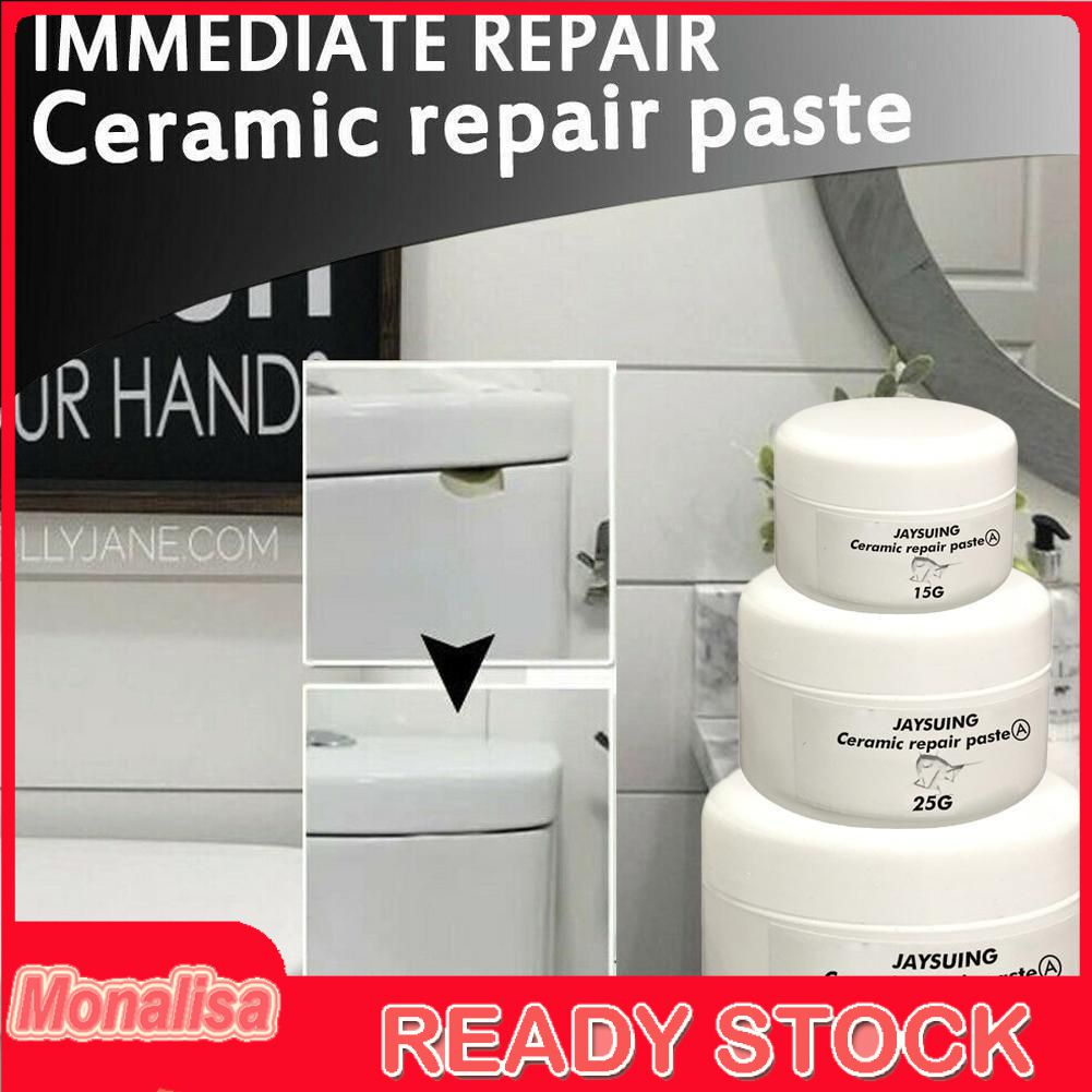 15g *2 Ceramic Tile Repair Paste Washbasin Bathtub Scratch Crack Floor ...