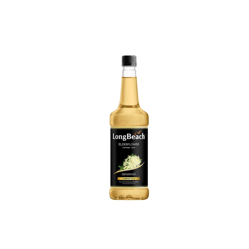 Long Beach Syrup, Best Seller Floral Syrup: Elderflower 740ml | Shopee ...