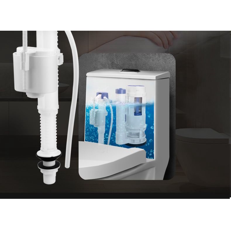 Pumping Toilet Cistern Parts Complete Collection of Water Feeding Inlet ...