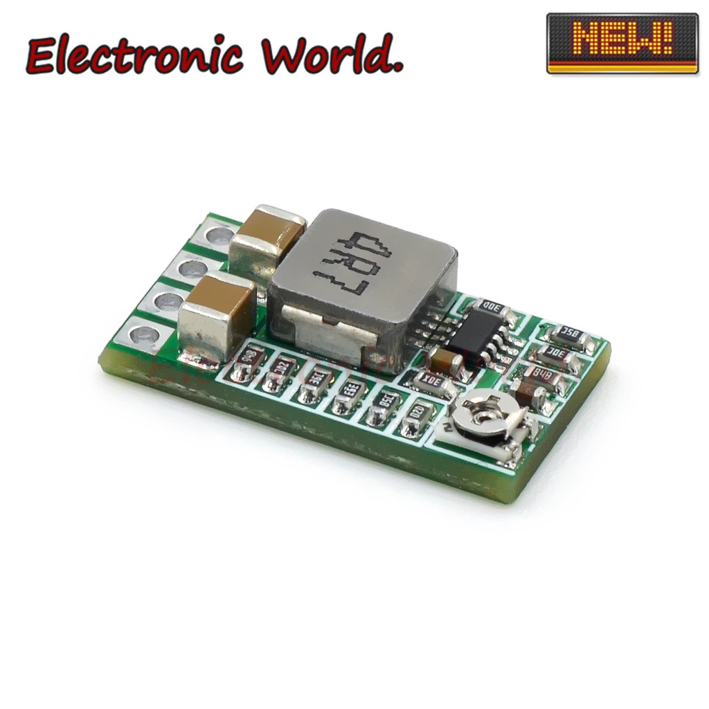 Mini DC-DC 12-20V To 5V 3A Step Down Power Supply Module Buck Converter ...