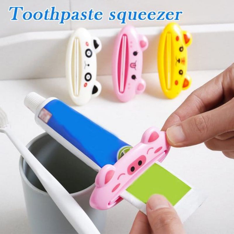 Character toothpaste clamp Dispenser | Shopee Singapore