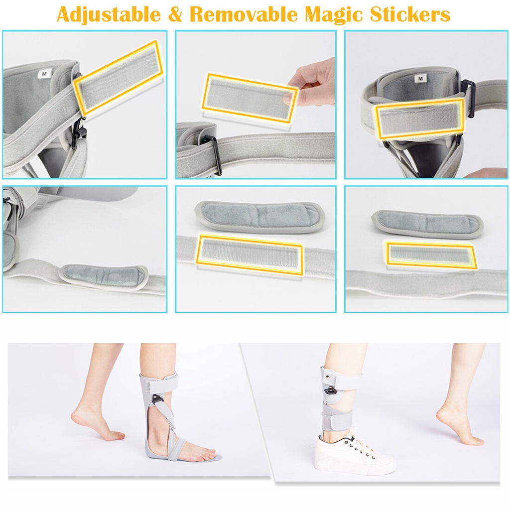 NEENCA AFO Foot Drop Brace Ankle Foot Orthosis, for Foot Drop, Stroke ...