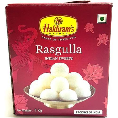 Haldiram's Rasgulla 1kg Tin | Shopee Singapore