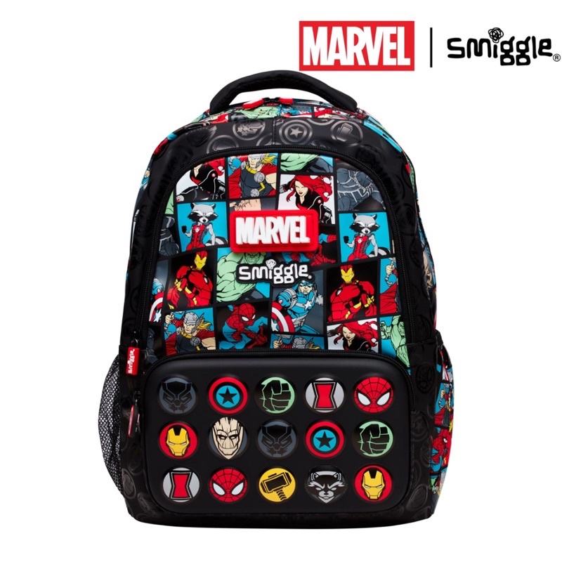 SMIGGLE Marvel Classic Backpack - Smiggle Large | Shopee Singapore