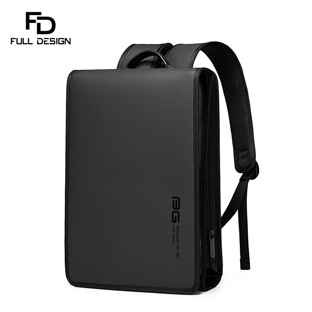 FULL DESIGN Men's Backpack Businss Laptop Bag Office Backpack ...
