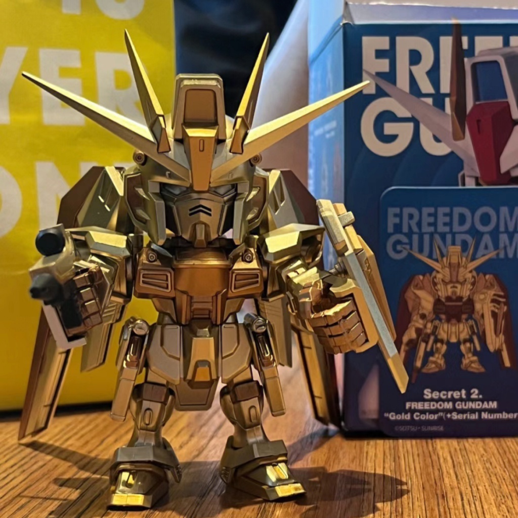 【Genuine】Qmsv-mini Freedom Gundam Series Blind Box Set 8 Designs Hidden ...