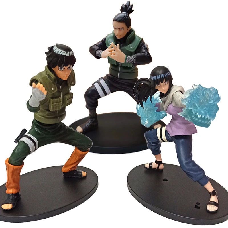 Uzumaki Naruto Anime Action Figure Uchiha Sasuke Hyūga Hinata Rock Lee