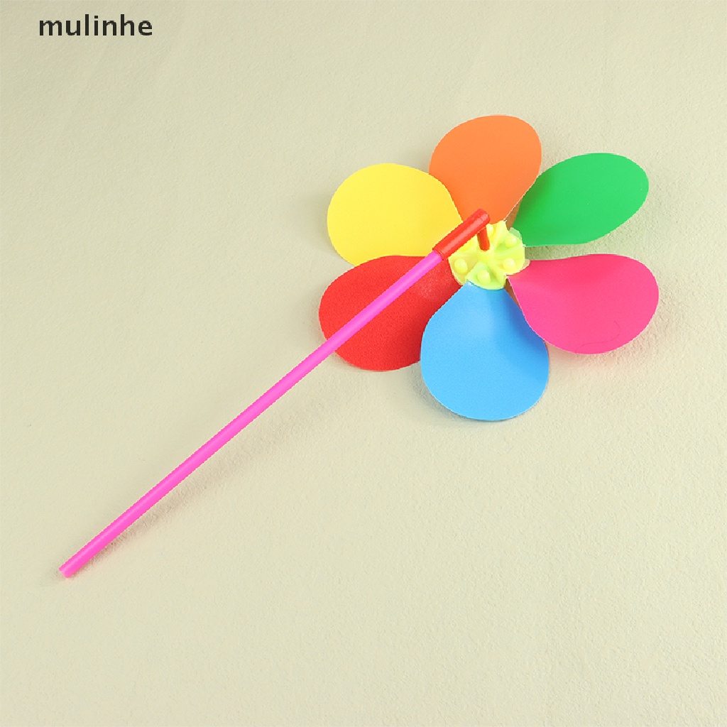 MU 1Pc Colorful Flower Windmill Butterfly Bee 3D Pinwheel Home Garden ...