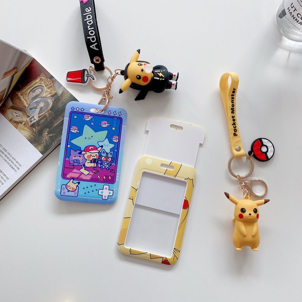 [SG] Pokemon Ezlink Card Lanyard Retractable Keychain Pass Holder ...