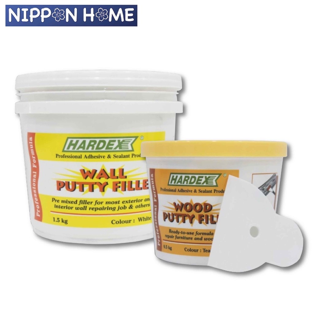 [Hardware] Hardex Putty Filler Wall Putty Filler or Wood Putty Filler ...