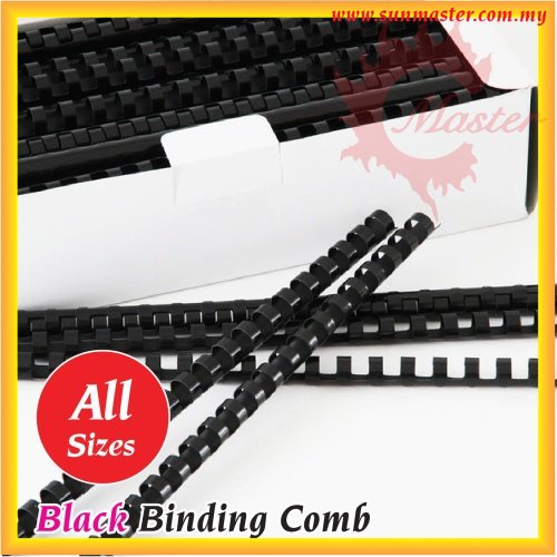 [Loose]Black Comb Binder | Plastic Comb Binding Rings | Binding Comb ...