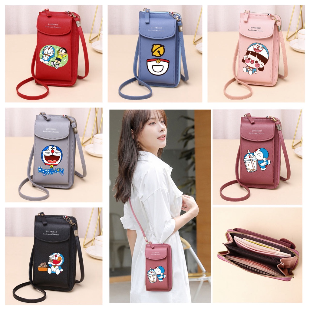 Doraemon Sling Bag Mobile Phone Bag | Shopee Singapore