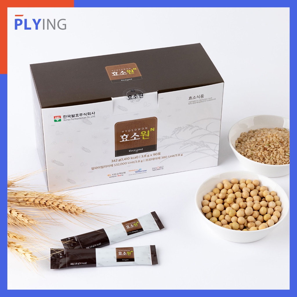 [HYOSOWON] HyosowonN Grain Enzyme Brown Rice Enzyme (3.8gX90Packs ...