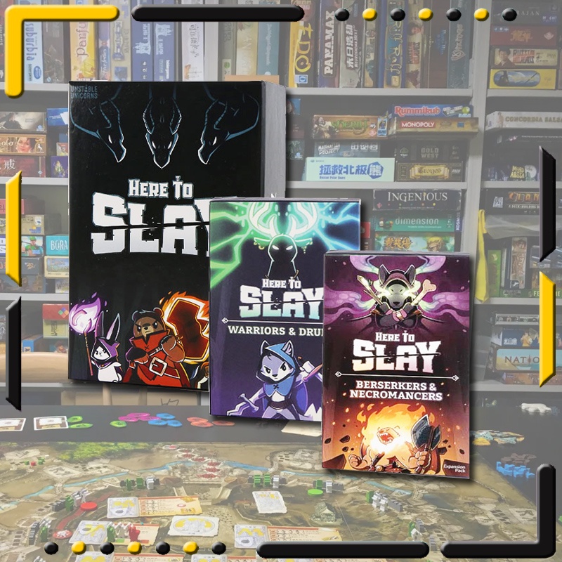 Here to Slay Board Game Basic pack and Expansion Card Game Unstable ...