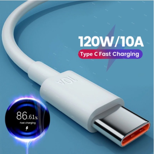 10A USB C Cable 120W Type C Cable Fast Charger Cable Fast USB Type C ...