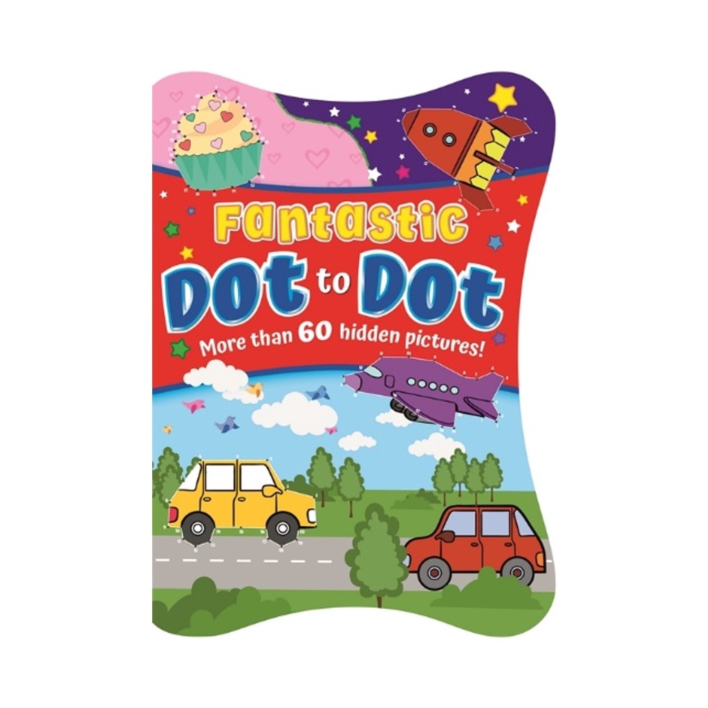 Fantastic Dot to Dot Fun Activity Book For Kids with 60+ Hidden ...