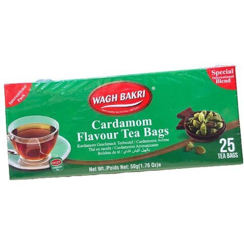 Wagh Bakri Cardamom tea Bags 50gm (25pcs) | Shopee Singapore