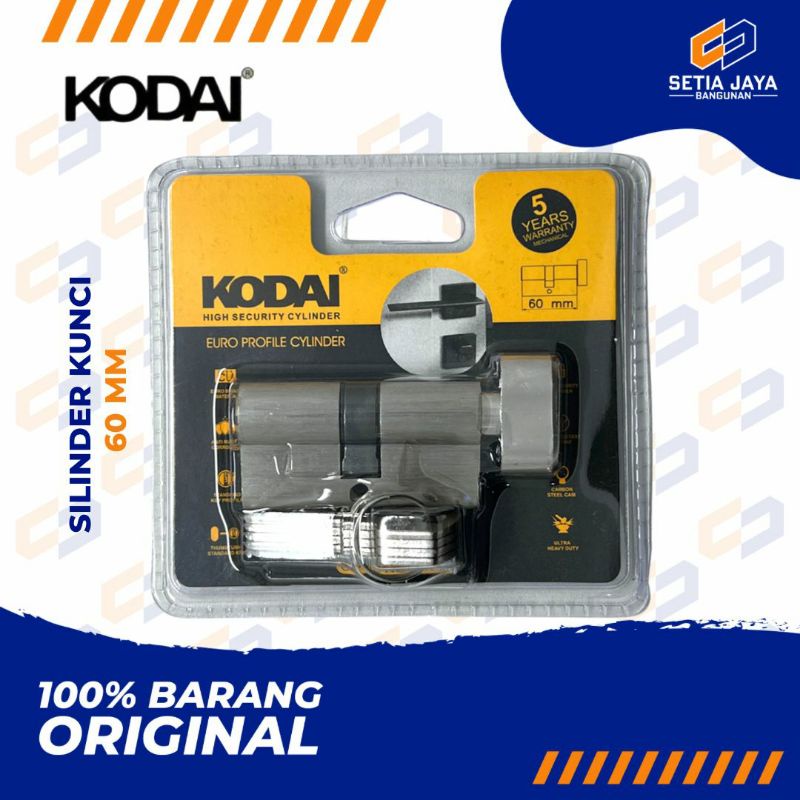 Cylinder / Lock Cylinder / Door Knob / WC Kodai Brass TK-02 | Shopee ...