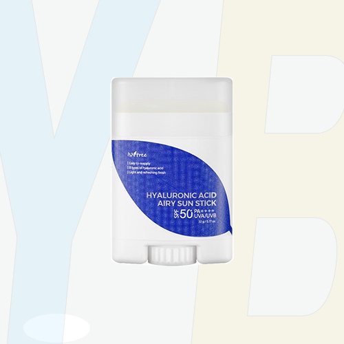 Isntree Hyaluronic Acid Airy Sun Stick SPF50+ PA++++ 22g | Shopee Singapore
