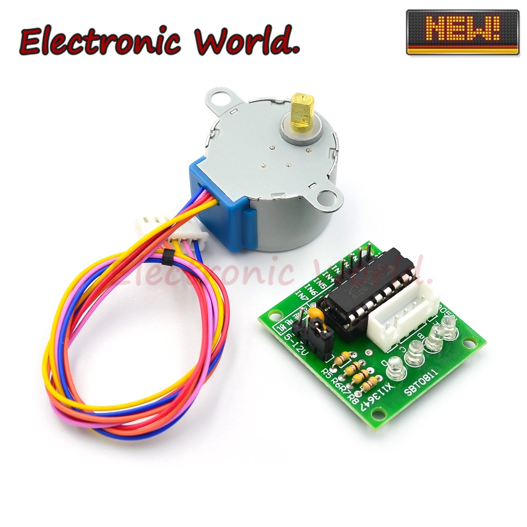 5V Stepper Motor 28BYJ-48 + ULN2003 Driver Test Module for Arduino ...