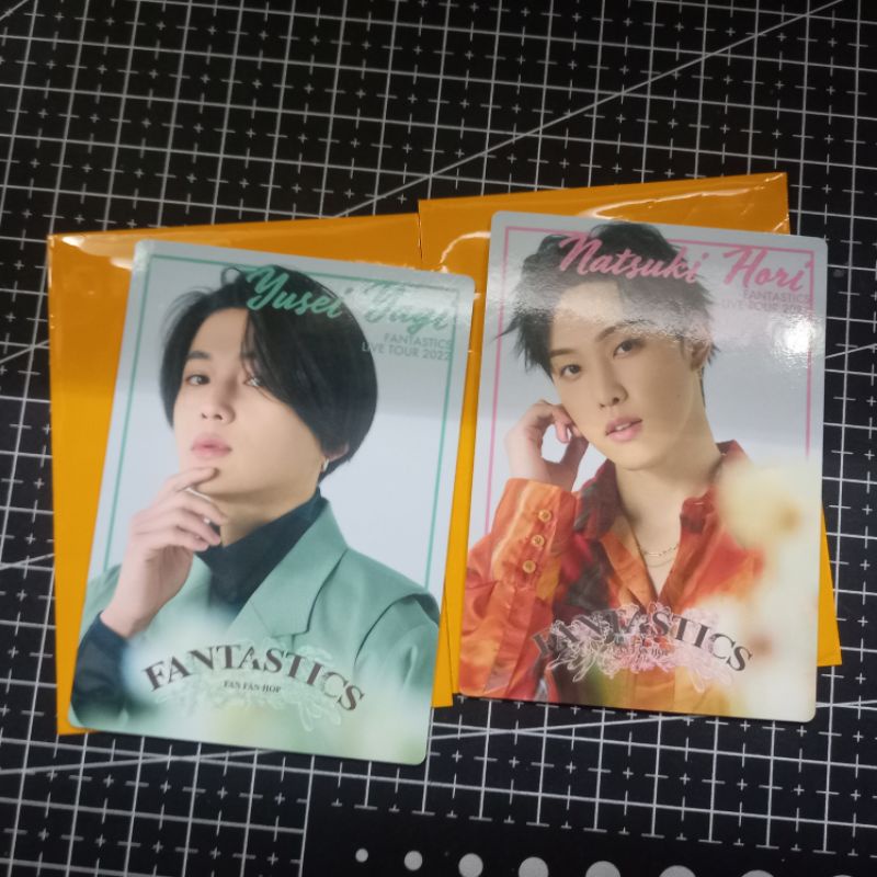 Official Fantastics Fan Fan Hop Photocard Yagi Yusei Hori Natsuki | Shopee Singapore