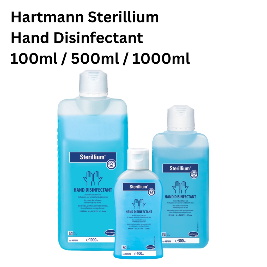 [Exp 07/2025] Hartmann Sterillium Hand Disinfectant Sanitiser (500ml ...