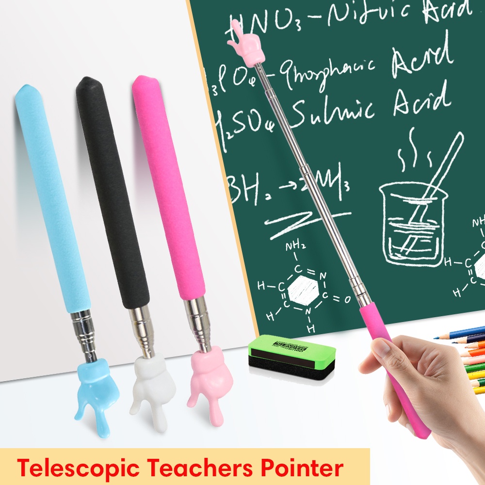 Retractable Handheld Presenter Whiteboard Teacher Pointer Kids Learning ...