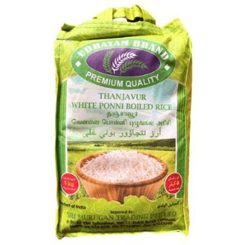 Udhaiyam Thanjavur White Ponni Boiled Rice 5kg | Shopee Singapore