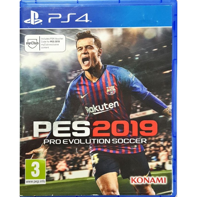 PS4 GAME PES 2019 PRO EVOLUTION SOCCER (USED) | Shopee Singapore