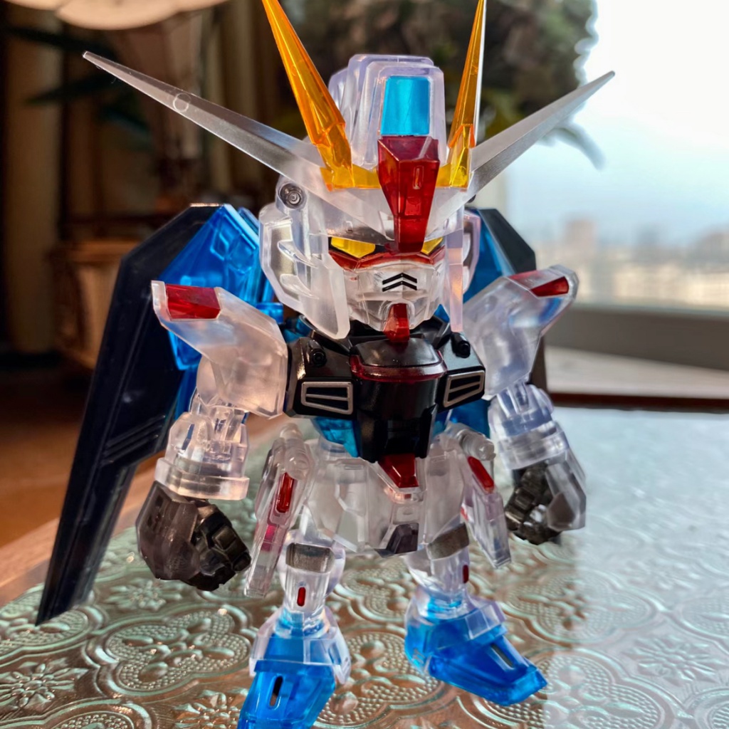 【Genuine】Qmsv-mini Freedom Gundam Series Blind Box Bandai joint name ...