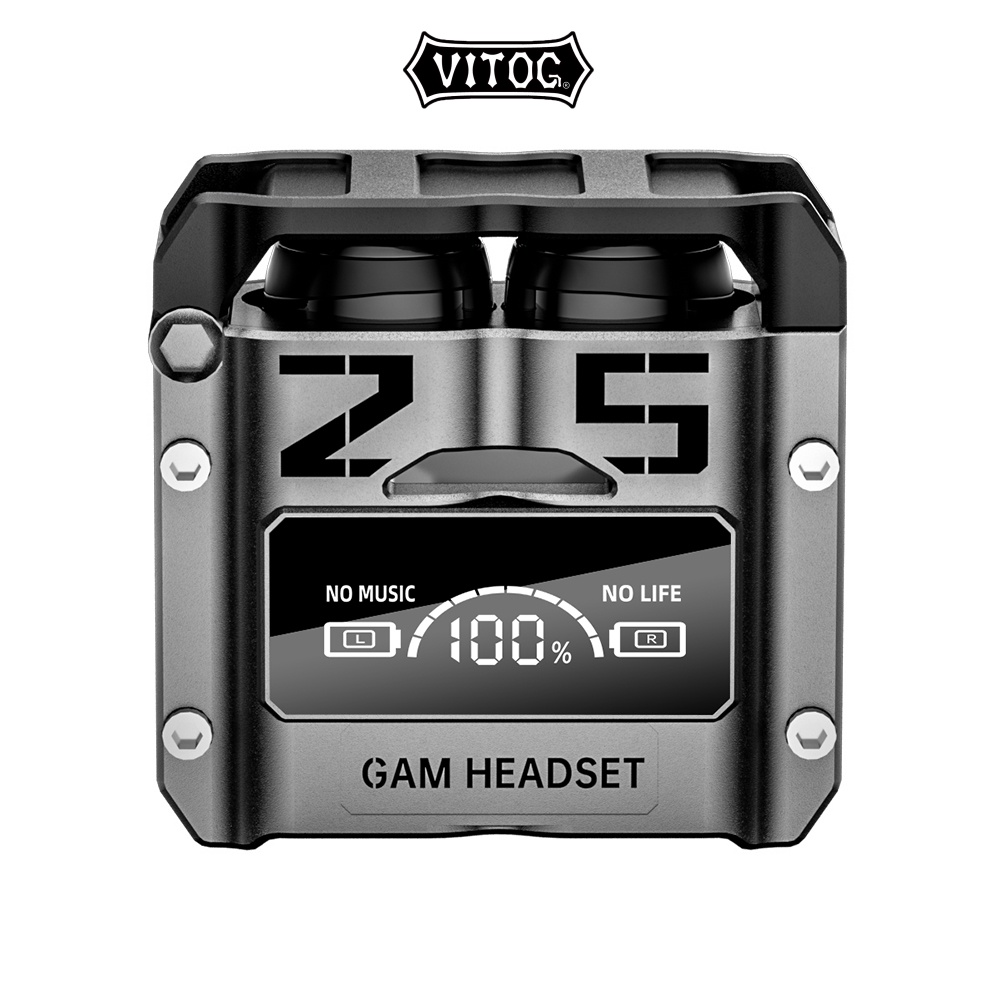 Vitog Wireless Headphones Bluetooth M25 TWS Earphones Touch Control ...