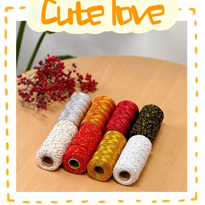 Macrame Cord 2mm 100M Cotton Rope Jute Rope Cotton Twine Thread String ...