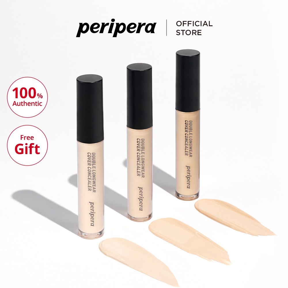 [PERIPERA] Double Longwear Cover Concealer 5.5g | Shopee Singapore