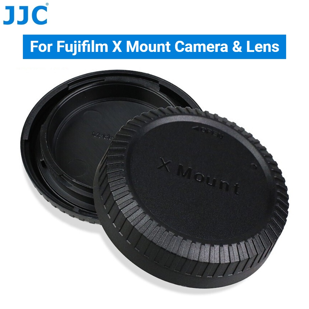 JJC Fujifilm X Mount Camera Body Cap Rear Lens Cover For Fuji
