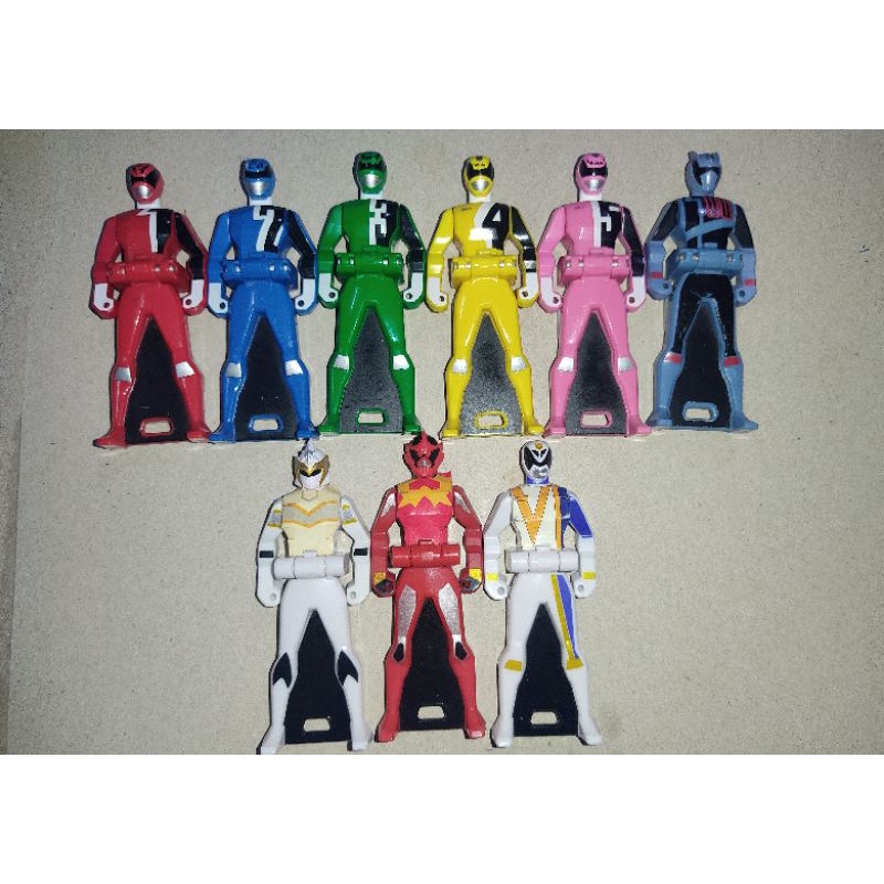 Gokaiger - Ranger Keys (Set Dekaranger & Magiranger) | Shopee Singapore