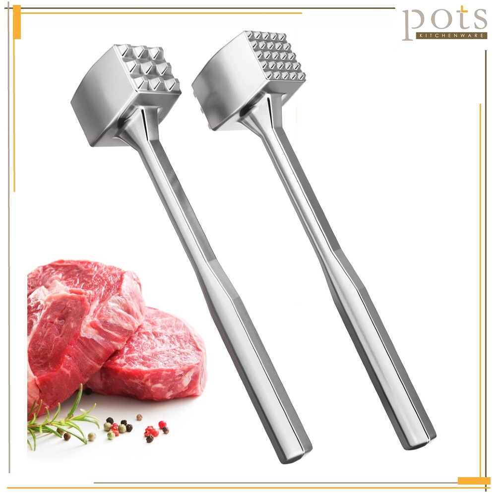 100gm Aluminium Alloy Meat Tenderizer Steak Hammer Pemukul Daging ...