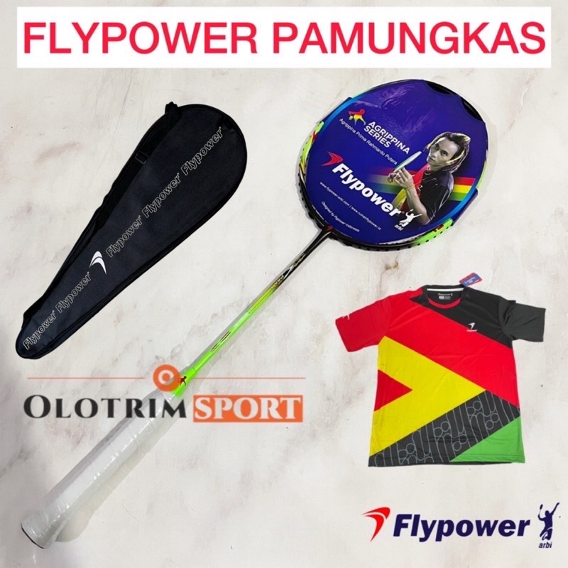 FLYPOWER ULTIMATE AGRIPINA LIMITED SPECIAL EDITION Badminton Racket 100 ...