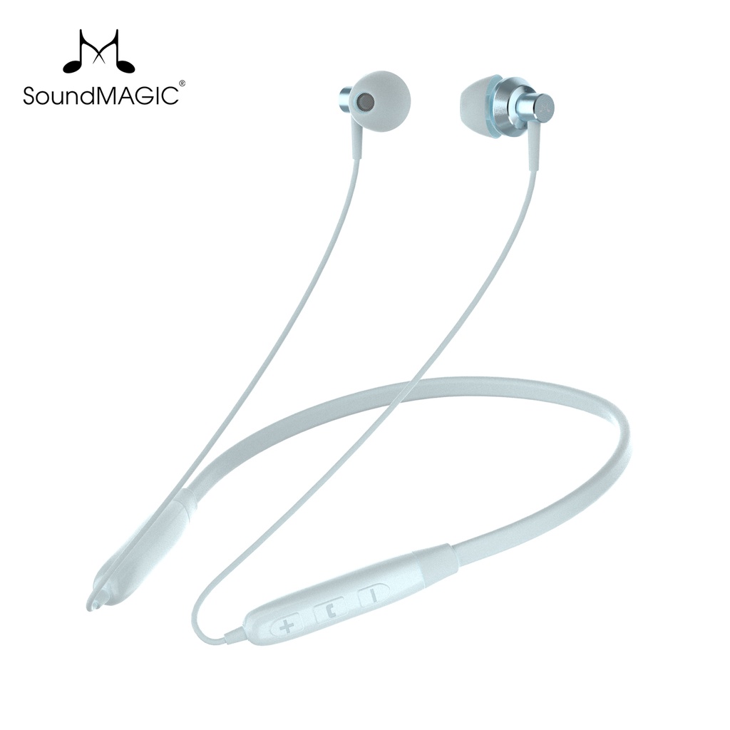 SoundMAGIC Magnetic True Wireless Neckband Bluetooth 5.0 Sports ...