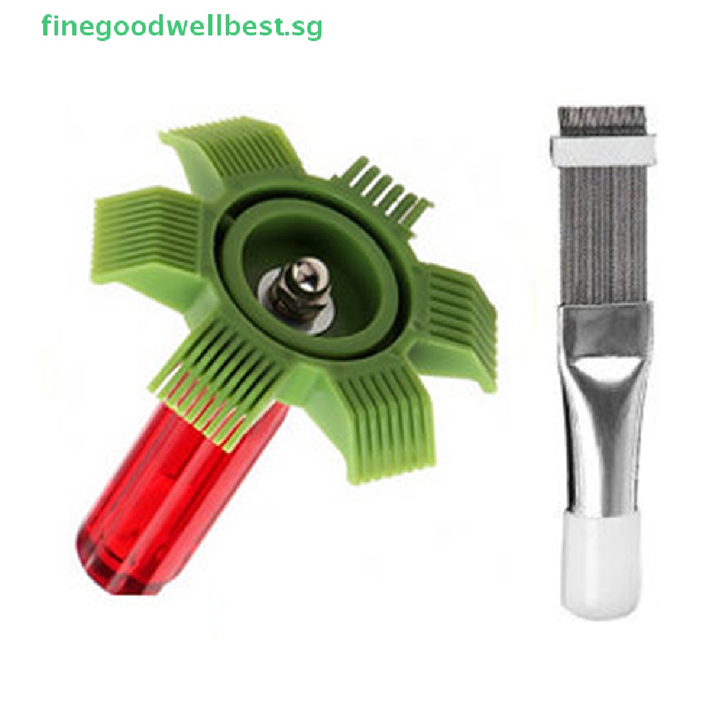 FGWB Air Conditioner Cleaning Fin Comb Brush Condenser Stainless Steel ...