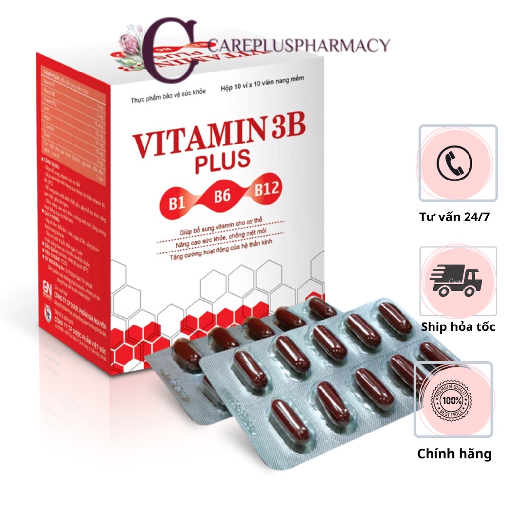 Vitamin 3b plus - Supports increased nutrient absorption for the body ...