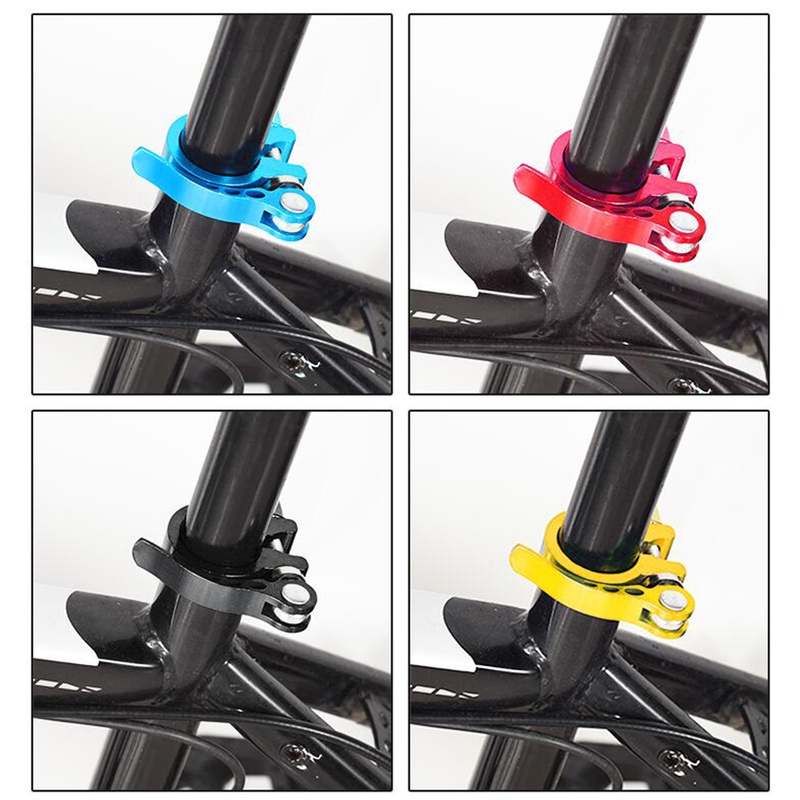 Aluminum Ultralight 31.8mm seatpost Clamp Quick Release MTB Road Bike ...