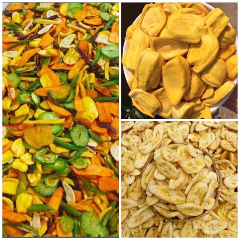 Mix Healthy Fruits & Vegetables Chips (Halal) Kerepek Mixed Fruits ...