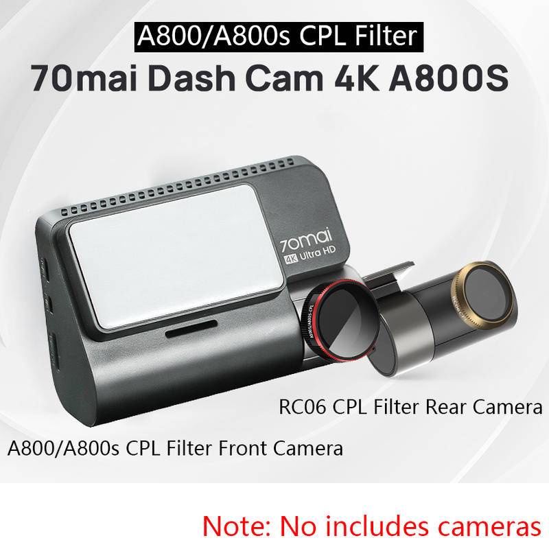 For 70 Mai Dash Cam A800S CPL Polarizing 70Mai Pro Plus+A500S Or RC06 ...