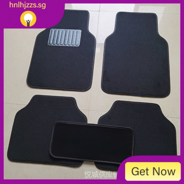 【Available】Suede Car Universal Foot Pad Carpet Mats Non-Slip Foot Mat ...