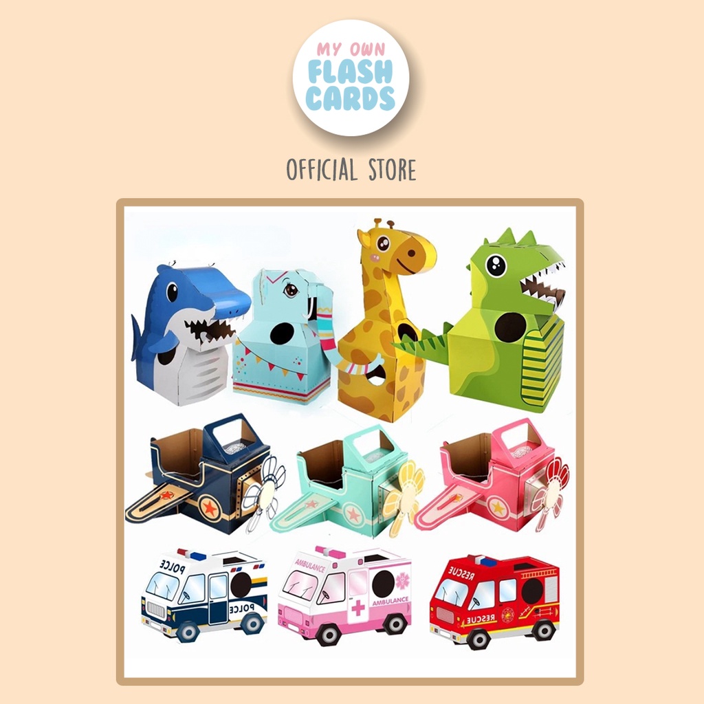 Diy Children Cardboard Cotumes Cosplay - Roleplay Role Pretend Play ...