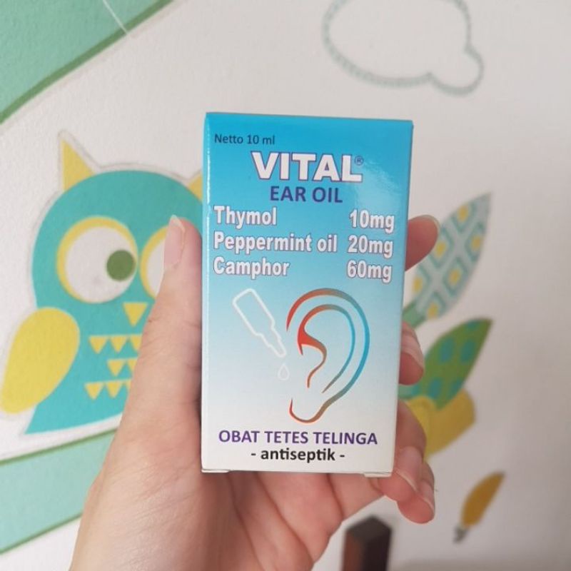Vital EAR OIL antiseptic EAR drops | Shopee Singapore