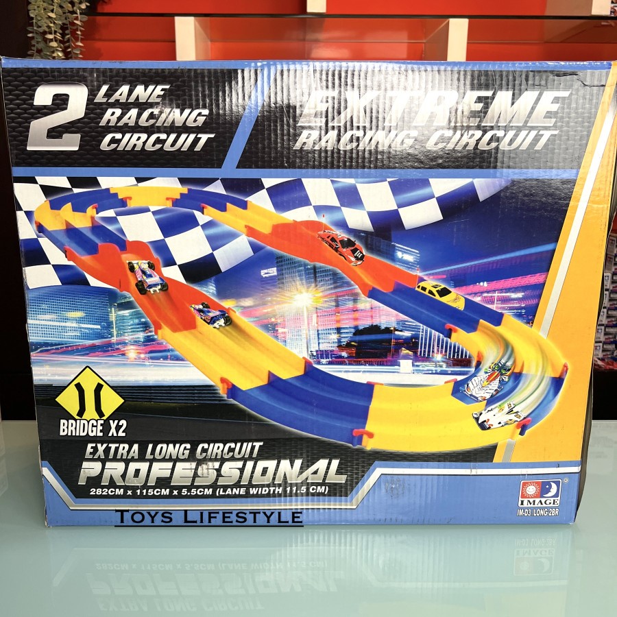 Tamiya Racing Mini 4WD Long Circuit 2 Track Circuit Track (IMAGE ...