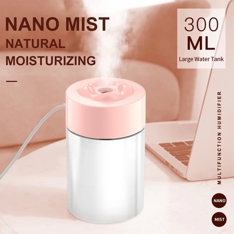 Snow Mountain Mini USB Air Humidifier Air Purifier Atomizer Diffuser ...