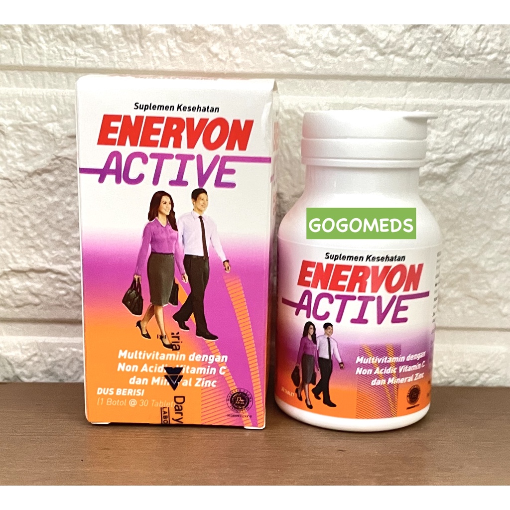 ENERVON ACTIVE MULTIVITAMIN CONTAINS 30 TABS FOR BODY RESISTANCE ...